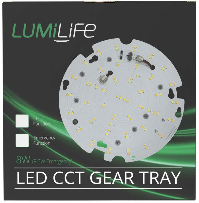 Lumilife 8-9.5W - 16W 2D Replacement LED Gear Trays - CCT & Emergency ...